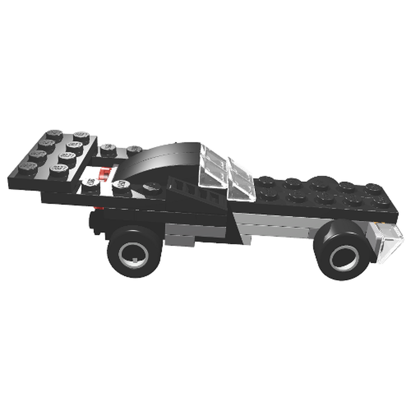 LEGO MOC 30183 Dragster by Berth | Rebrickable - Build with LEGO