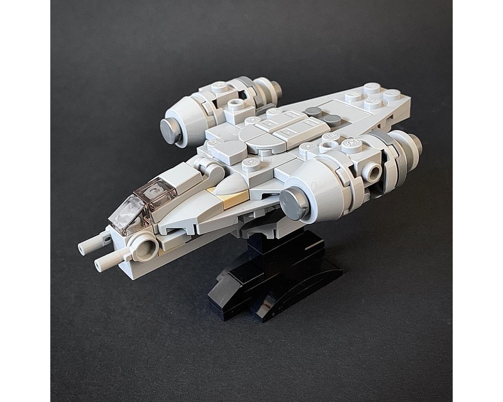 LEGO MOC Micro Razor Crest by ron_mcphatty | Rebrickable - Build with LEGO