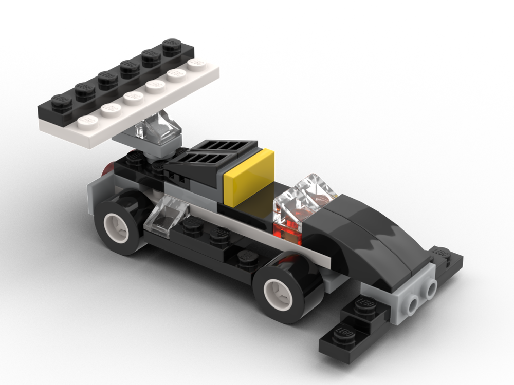 LEGO MOC 30183 Steerable F1 Race Car v1 (2020 redesign) by plastic.ati ...