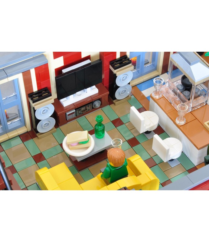 LEGO MOC Modular Pharmacy by peedeejay | Rebrickable - Build with LEGO
