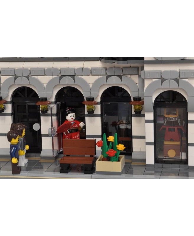 LEGO MOC Modular Sushi Bar by peedeejay | Rebrickable - Build with LEGO