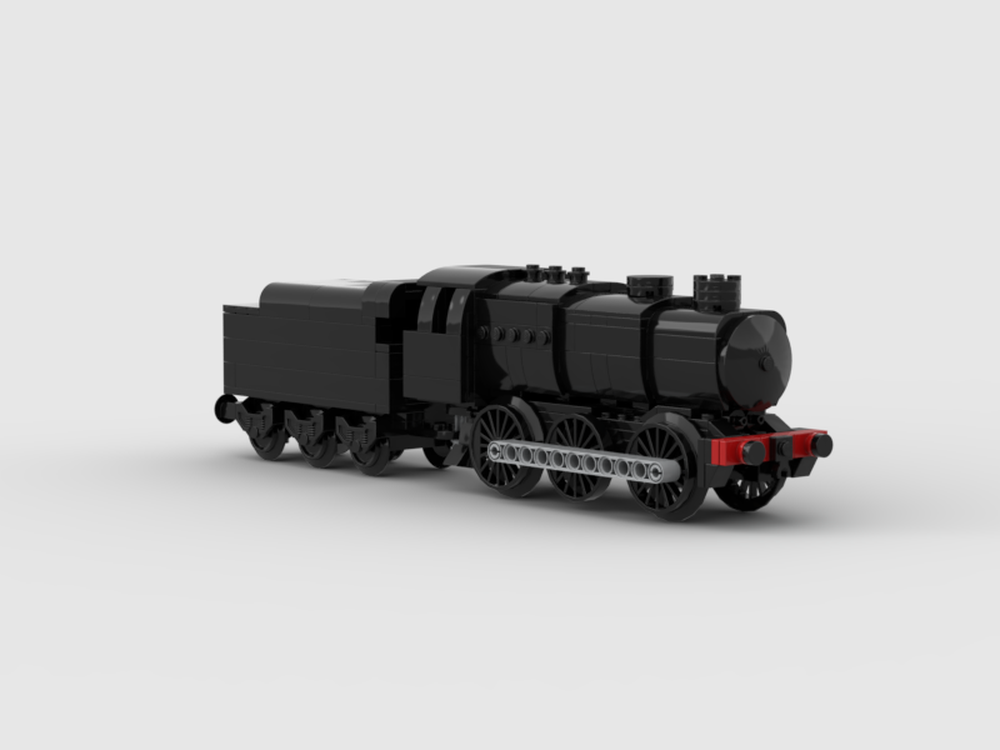 LEGO MOC Q1 locomotive by kcirbmoment | Rebrickable - Build with LEGO