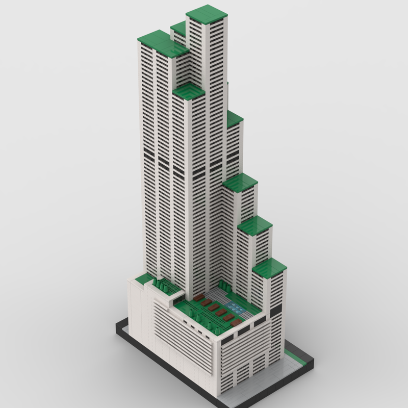 LEGO MOC NEMA Chicago at 1/650th scale by FunnyTacoBunny | Rebrickable ...