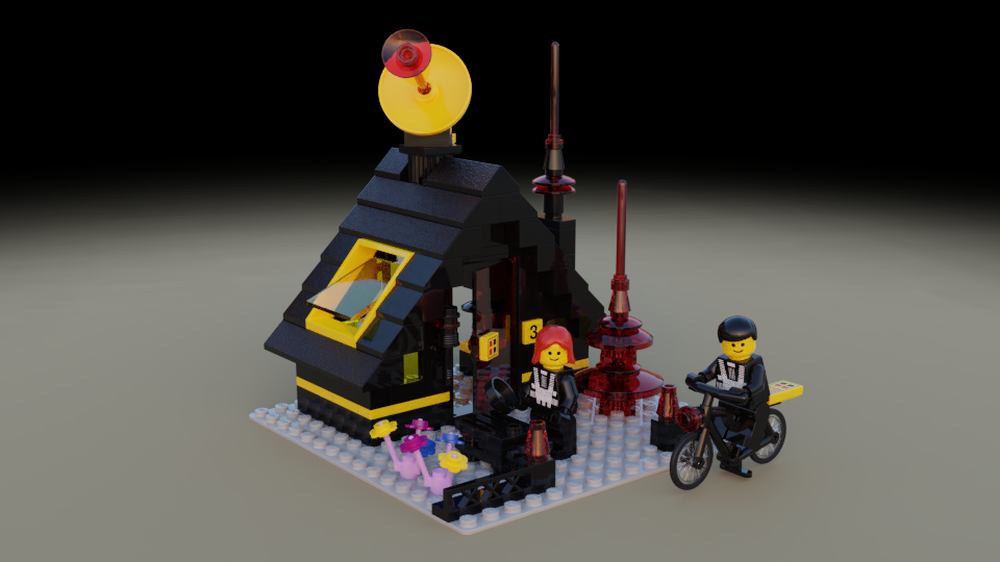 LEGO MOC Black:Tron 6592 Vacation Hideaway by CrashTestTommy ...