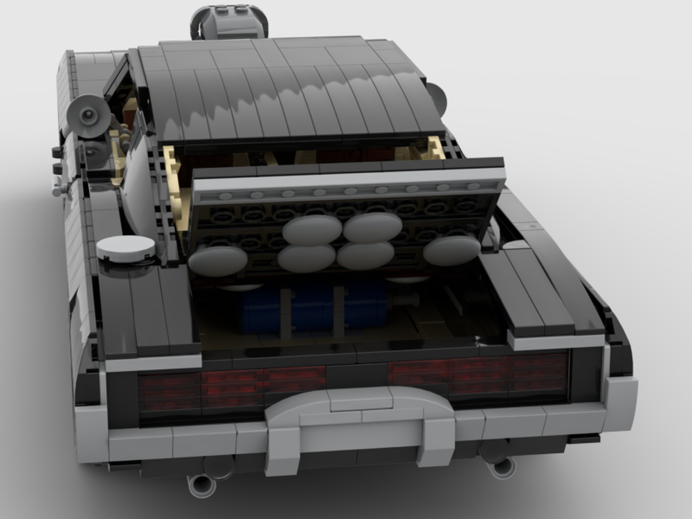 LEGO MOC Dom's Dodge Charger by Jeka_Jackson | Rebrickable - Build with ...