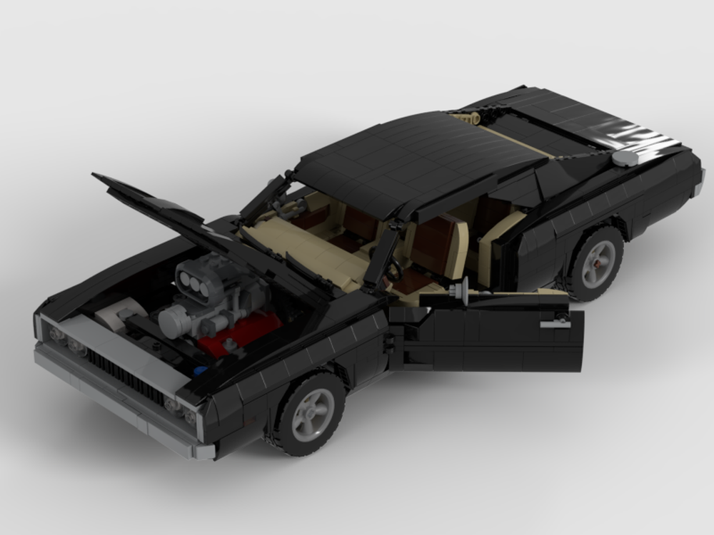 LEGO MOC Dom's Dodge Charger by Jeka_Jackson | Rebrickable - Build with ...