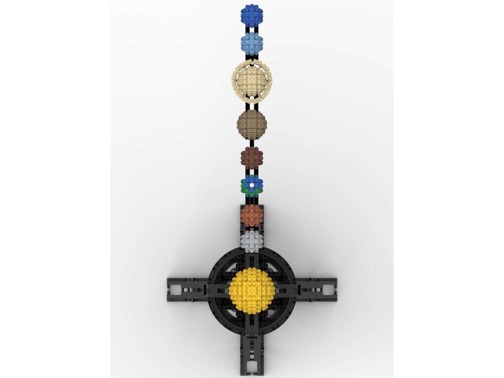 LEGO MOC 8-Planet Solar System by jollyrodger | Rebrickable - Build ...