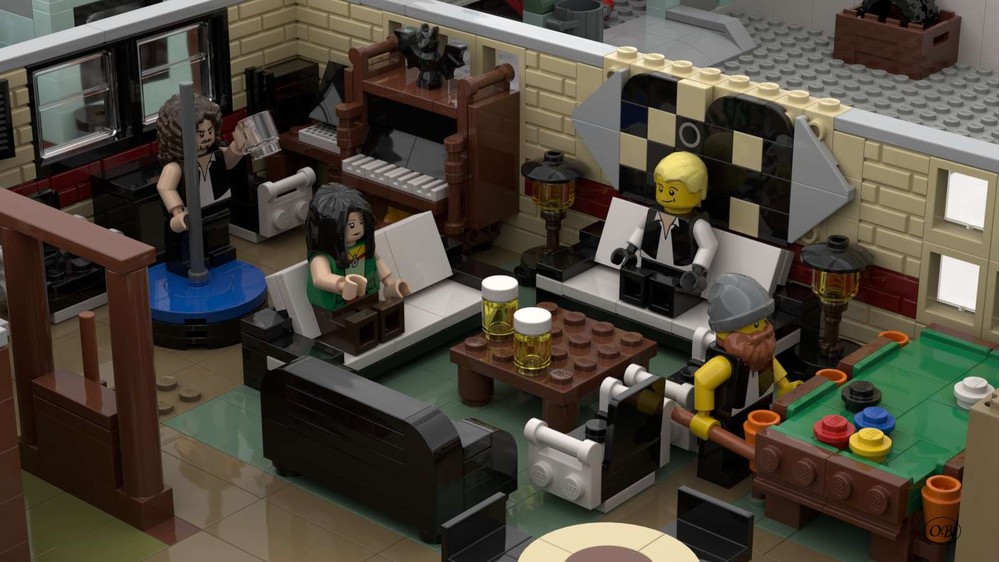 LEGO MOC Lego Sons of Anarchy Clubhouse by LegoBricking | Rebrickable ...