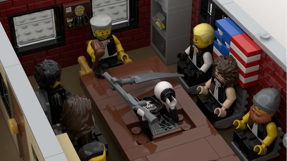LEGO MOC Lego Sons of Anarchy Clubhouse by LegoBricking | Rebrickable ...