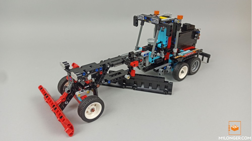 LEGO MOC 42106 Road Grader by M_longer | Rebrickable - Build with LEGO