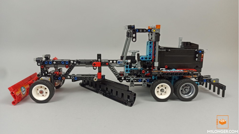 LEGO MOC 42106 Road Grader by M_longer | Rebrickable - Build with LEGO