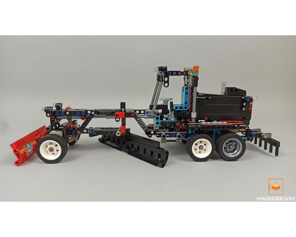 LEGO MOC 42106 Road Grader by M_longer | Rebrickable - Build with LEGO