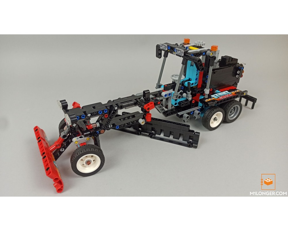 LEGO MOC 42106 Road Grader by M_longer | Rebrickable - Build with LEGO