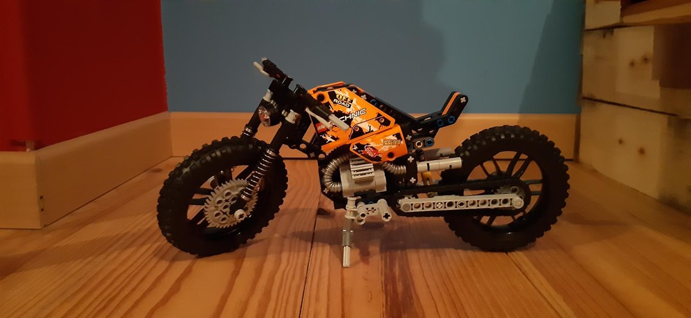 Lego Moc Scrambler 42007 By Eaglefox76 Rebrickable Build With Lego