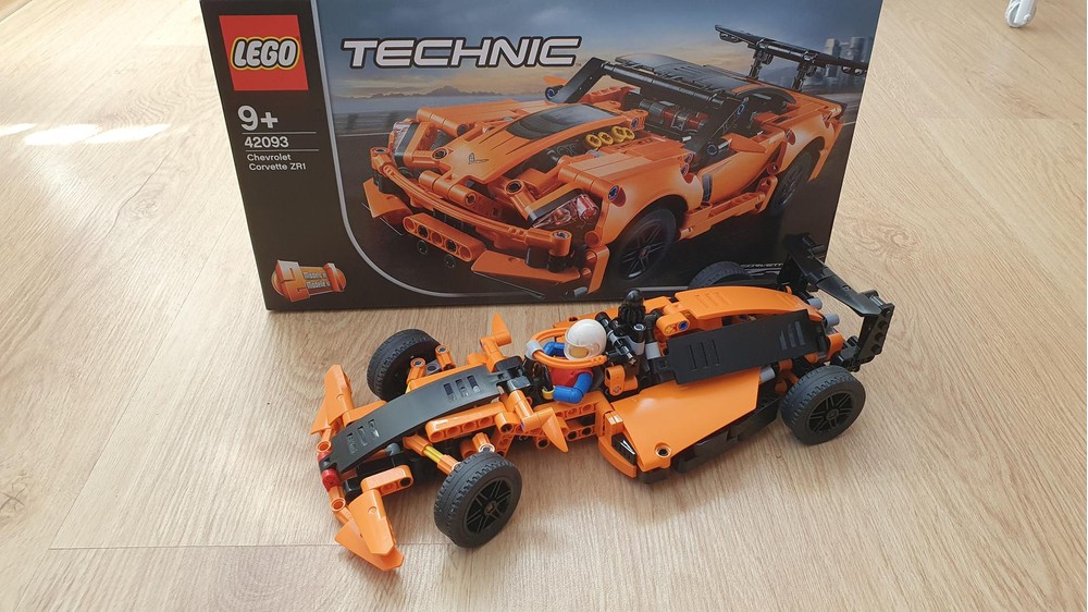 LEGO MOC MOC F1 Race Car - 42093 model C by Henry84 | Rebrickable ...