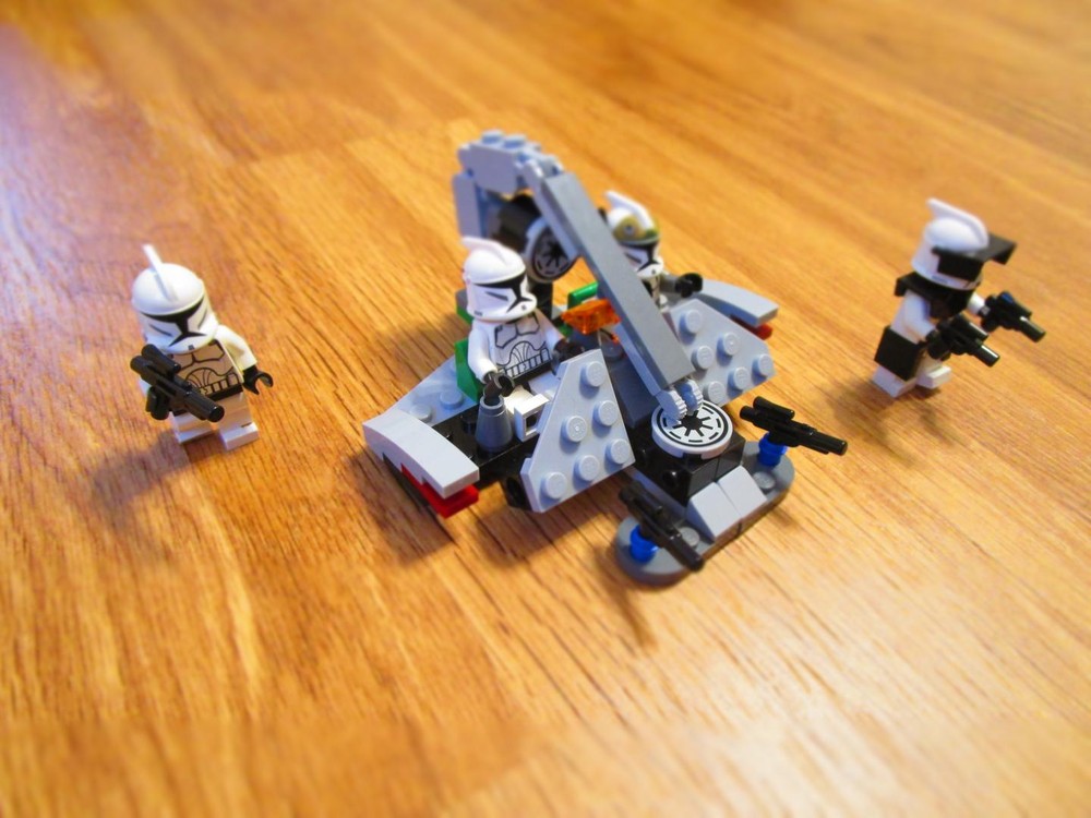 LEGO MOC 8014 alt. Republic Swamp Speeder by Nilsson LEGO Engineering ...