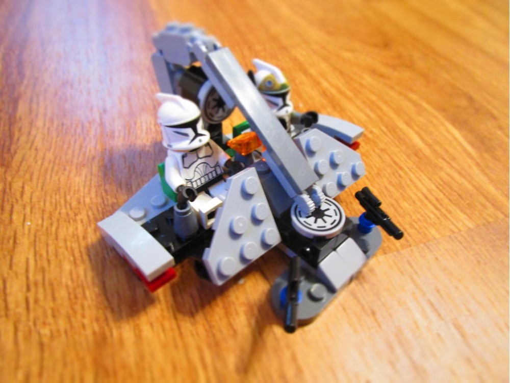 LEGO MOC 8014 alt. Republic Swamp Speeder by Nilsson LEGO Engineering ...