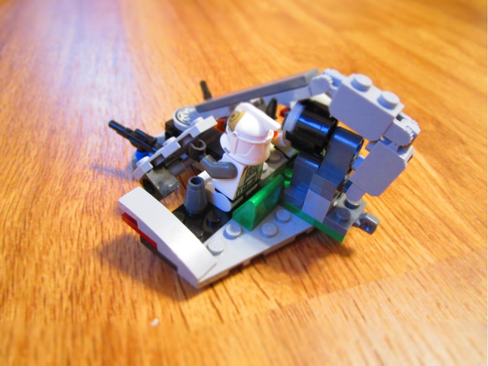 LEGO MOC 8014 alt. Republic Swamp Speeder by Nilsson LEGO Engineering ...