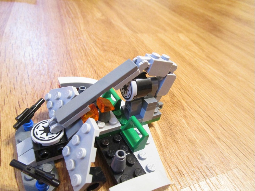 LEGO MOC 8014 alt. Republic Swamp Speeder by Nilsson LEGO Engineering ...