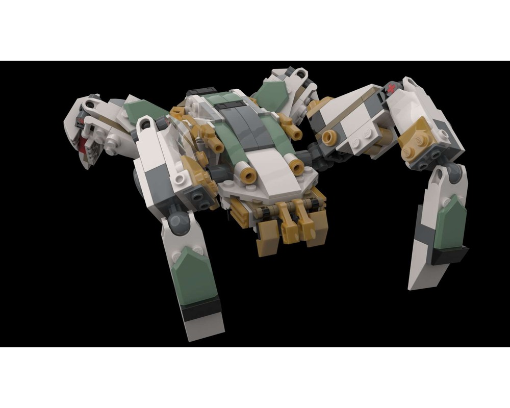 LEGO MOC Golden Titan Headcrab by beezysmeezy | Rebrickable - Build ...
