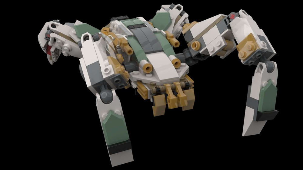LEGO MOC Golden Titan Headcrab by beezysmeezy | Rebrickable - Build ...