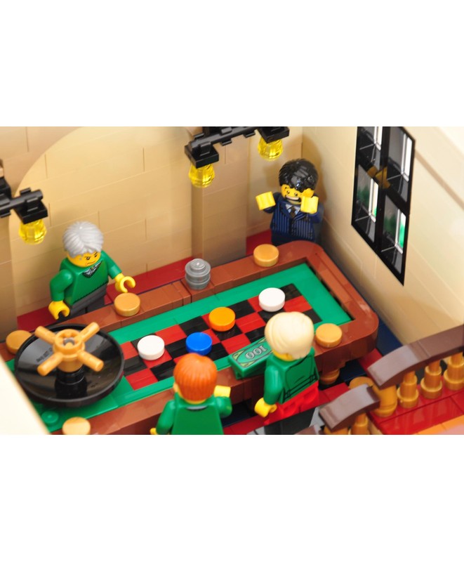LEGO MOC Modular Casino by peedeejay | Rebrickable - Build with LEGO