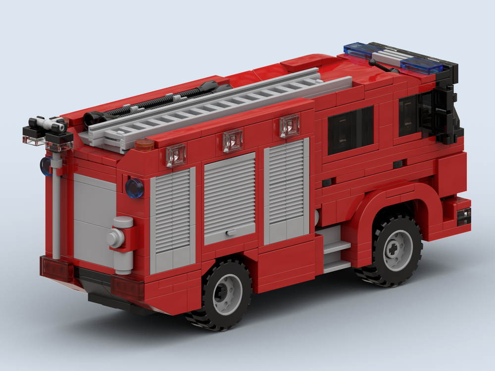 LEGO MOC Lunteren Fire Engine 4x4 by mausbricks | Rebrickable - Build ...