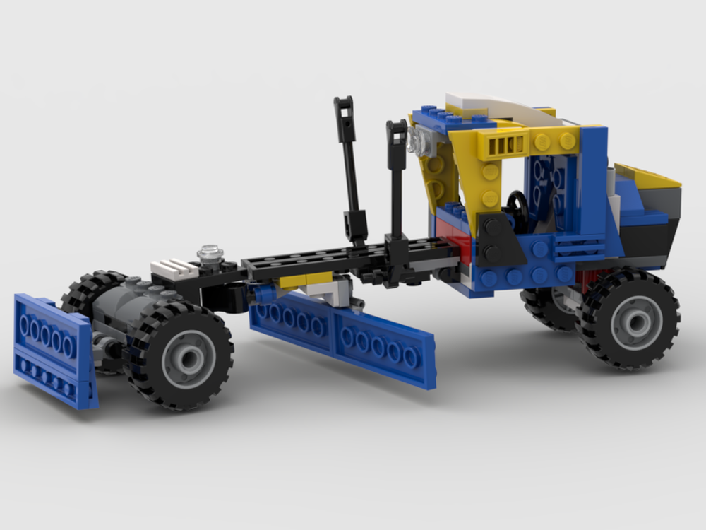 Lego Moc 31087 Road Grader By Klintisztvud Rebrickable Build With