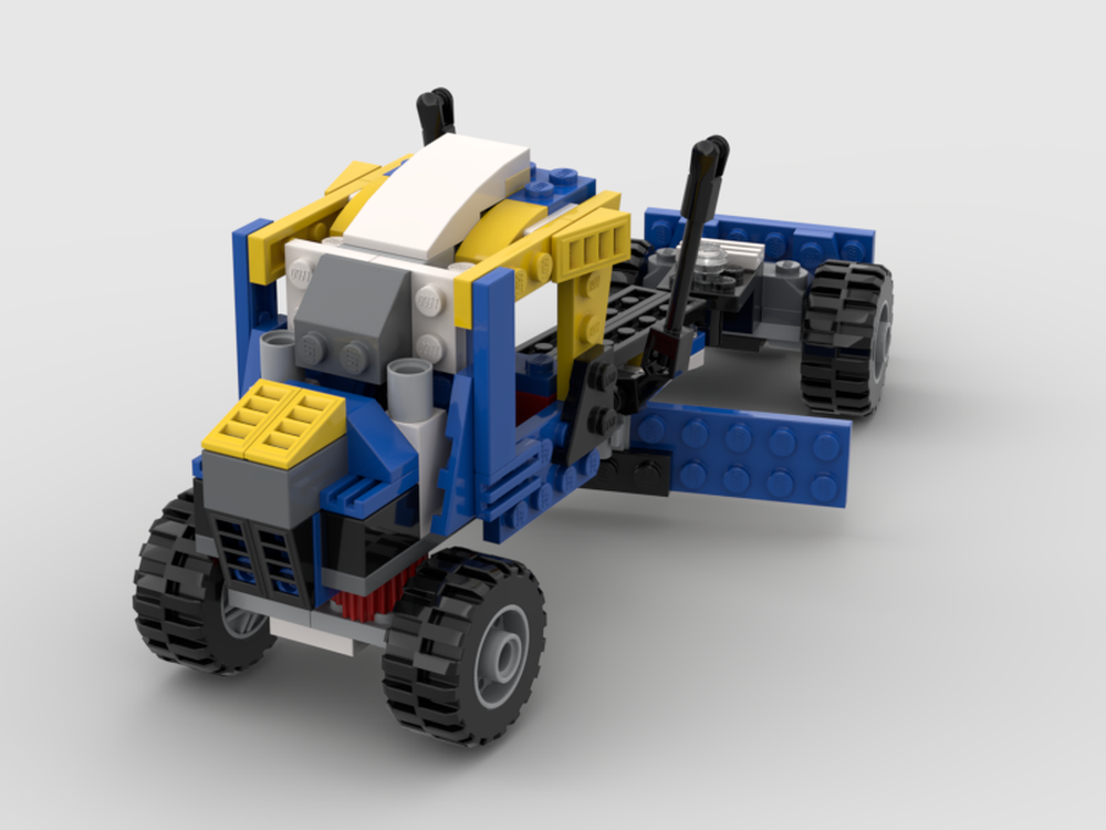 LEGO MOC 31087 - Road Grader by KlintIsztvud | Rebrickable - Build with ...