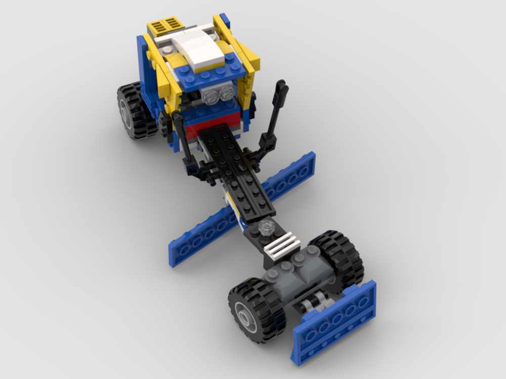 LEGO MOC 31087 - Road Grader by KlintIsztvud | Rebrickable - Build with ...