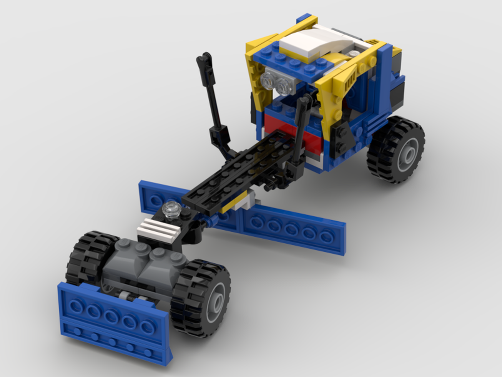 LEGO MOC 31087 - Road Grader by KlintIsztvud | Rebrickable - Build with ...