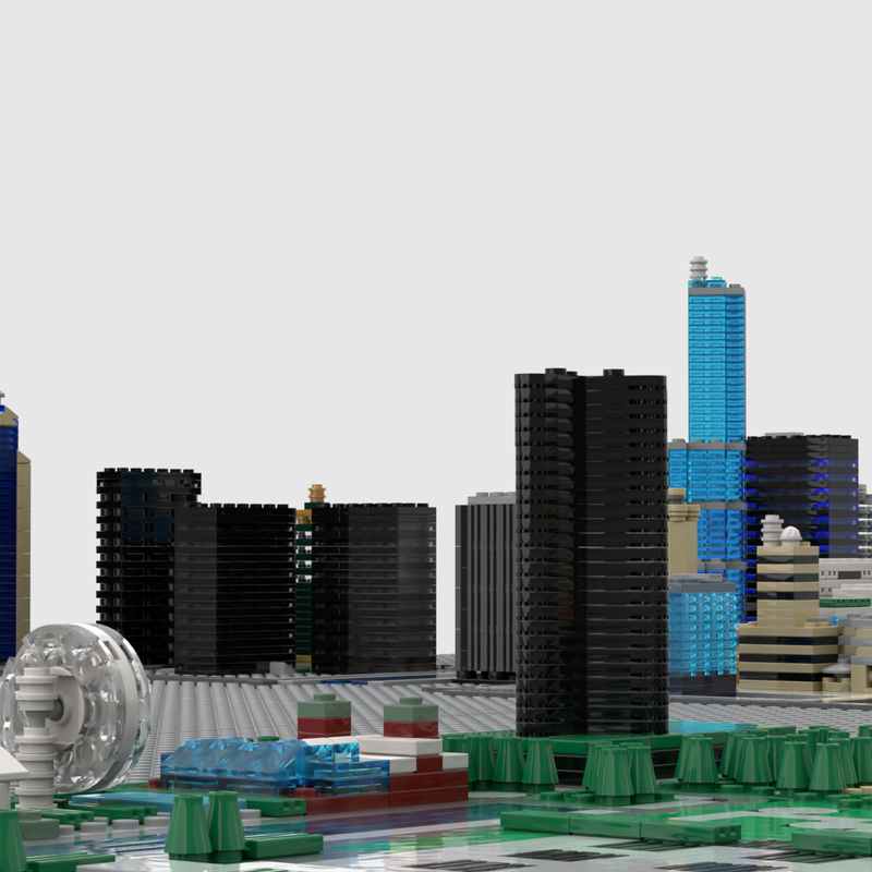 LEGO MOC Chicago Phase 2 Mini by FunnyTacoBunny | Rebrickable - Build ...