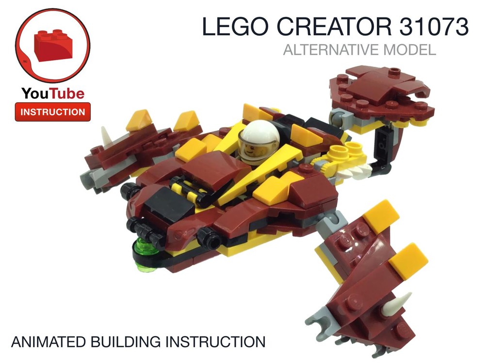 LEGO MOC Lego 31073 MOC Mech Robot Flyer by Bricks Ideas | Rebrickable ...