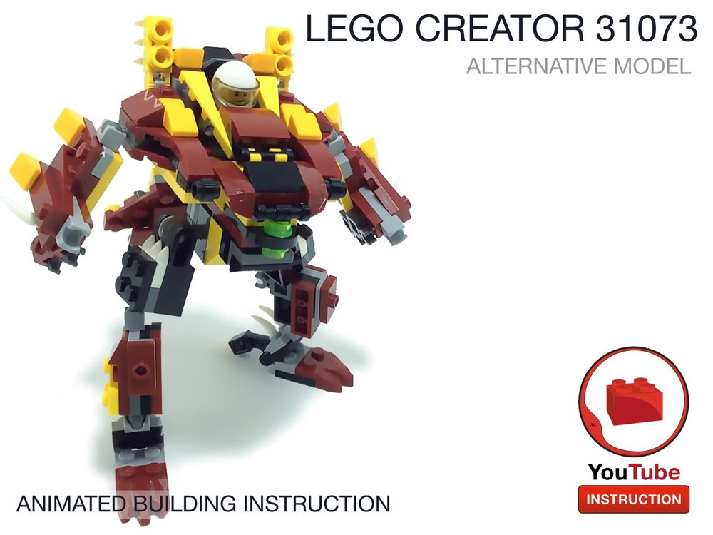 LEGO MOC Lego 31073 MOC Mech Robot Flyer by Bricks Ideas | Rebrickable ...