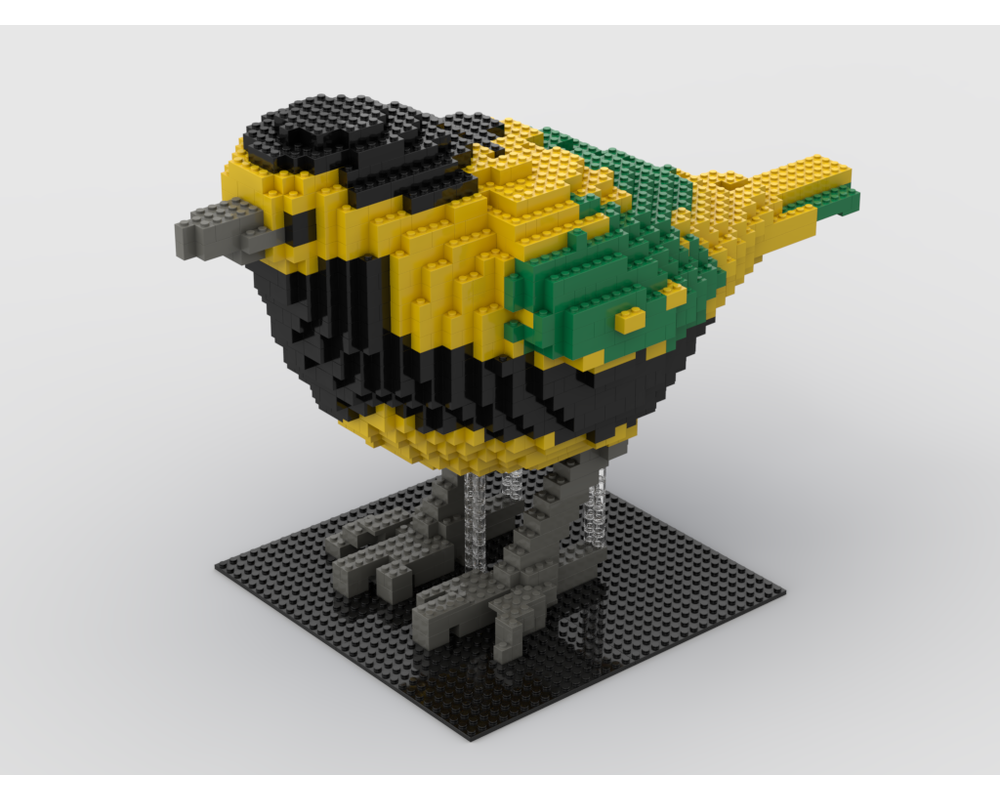 LEGO MOC Bird Statue by gabizon | Rebrickable - Build with LEGO