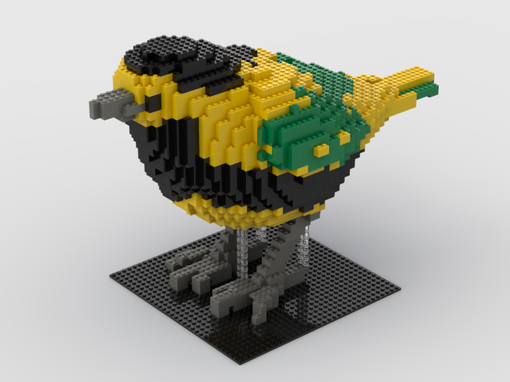LEGO MOC Bird Statue by gabizon | Rebrickable - Build with LEGO