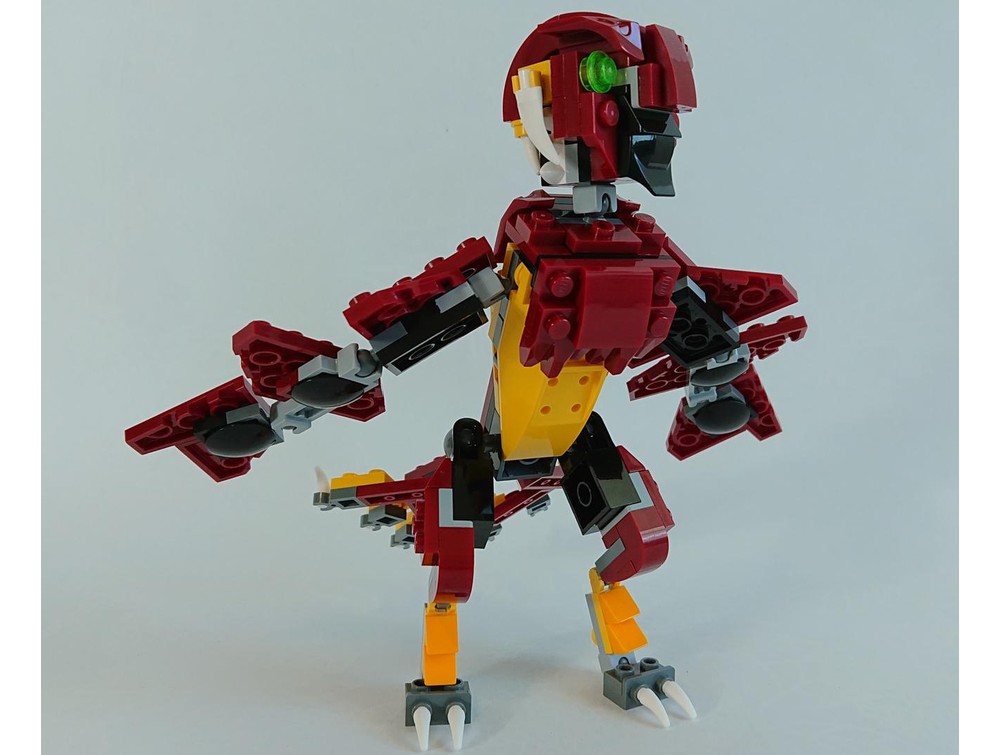 LEGO MOC Mythical Harpy by briefcandle | Rebrickable - Build with LEGO