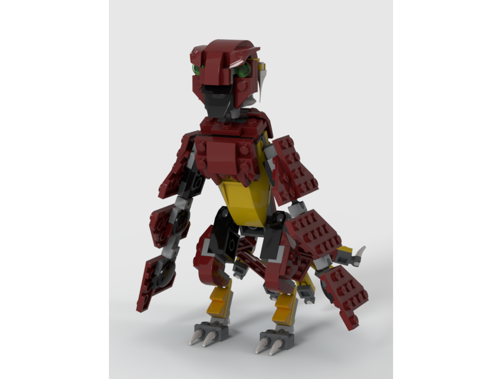LEGO MOC Mythical Harpy by briefcandle | Rebrickable - Build with LEGO