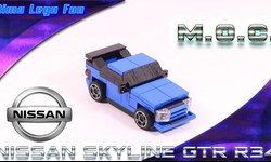 LEGO MOC-29377 Nissan Skyline GTR R34 (Cars 2019) | Rebrickable - Build ...