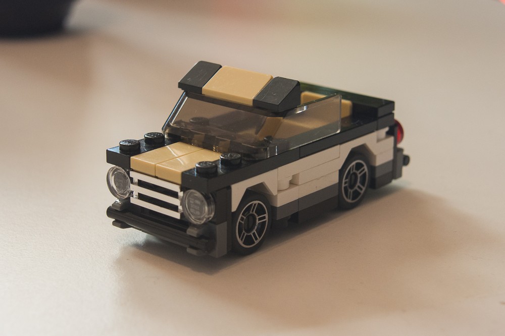 LEGO MOC Convertibel car by perker | Rebrickable - Build with LEGO