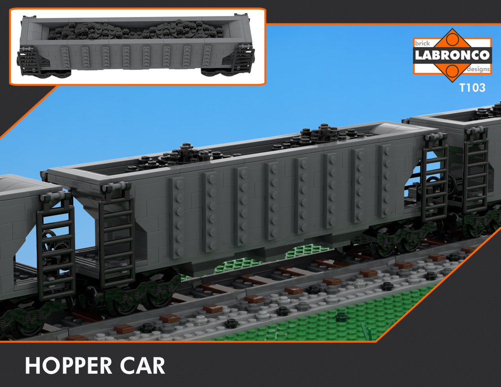 LEGO MOC T103 - Hopper by Labronco Brick Designs | Rebrickable - Build ...