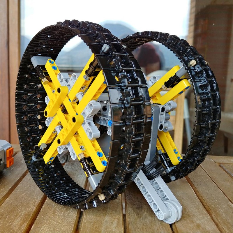 LEGO MOC Fast Robust Inverted Wheel by astyanax | Rebrickable - Build ...