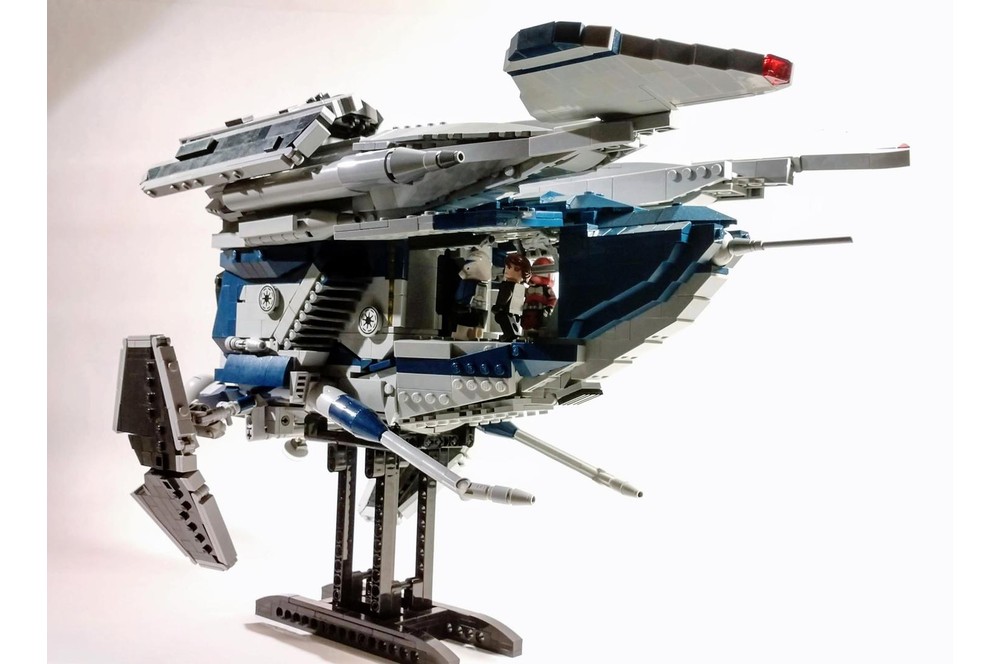 LEGO MOC-38958 Police gunship LAAT/LE by TonyHardy1999 | Rebrickable ...