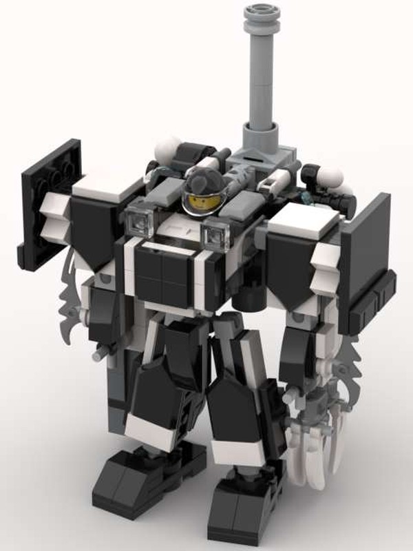 LEGO MOC Battle Mech Suit #5 by meregt | Rebrickable - Build with LEGO