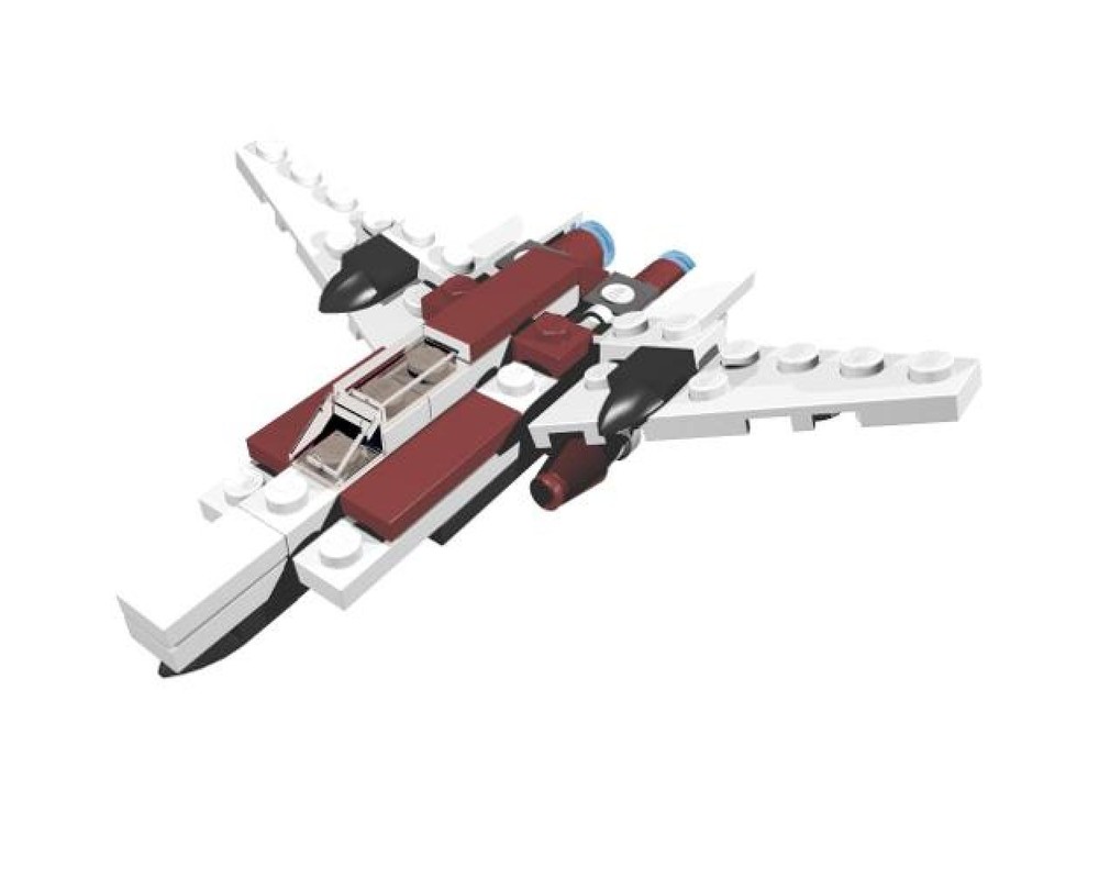 LEGO MOC 30240 Gamma figther by Berth | Rebrickable - Build with LEGO