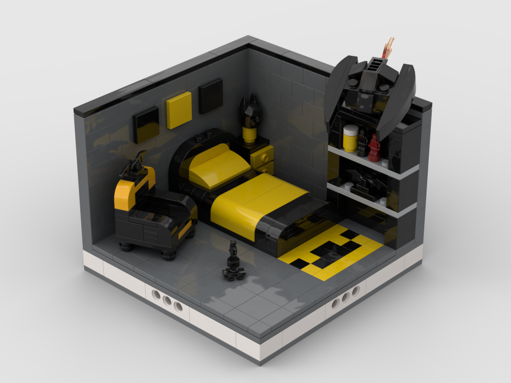 LEGO MOC Super Heroes Room Design #1 by gabizon | Rebrickable - Build ...