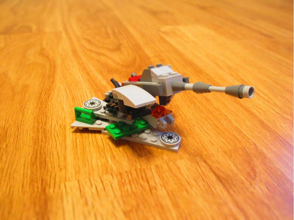 LEGO MOC 8014 alt. Anti-Aircraft cannon by Nilsson LEGO Engineering ...