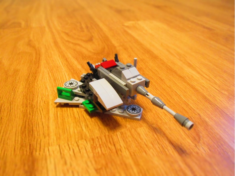 LEGO MOC 8014 alt. Anti-Aircraft cannon by Nilsson LEGO Engineering ...