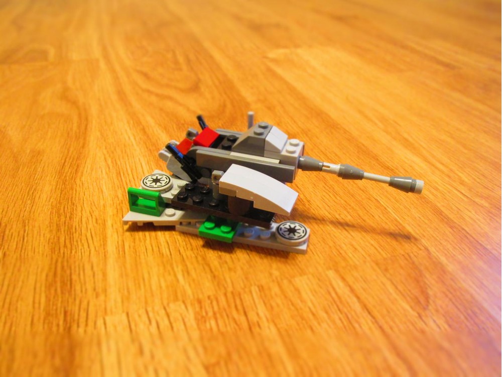 LEGO MOC 8014 alt. Anti-Aircraft cannon by Nilsson LEGO Engineering ...