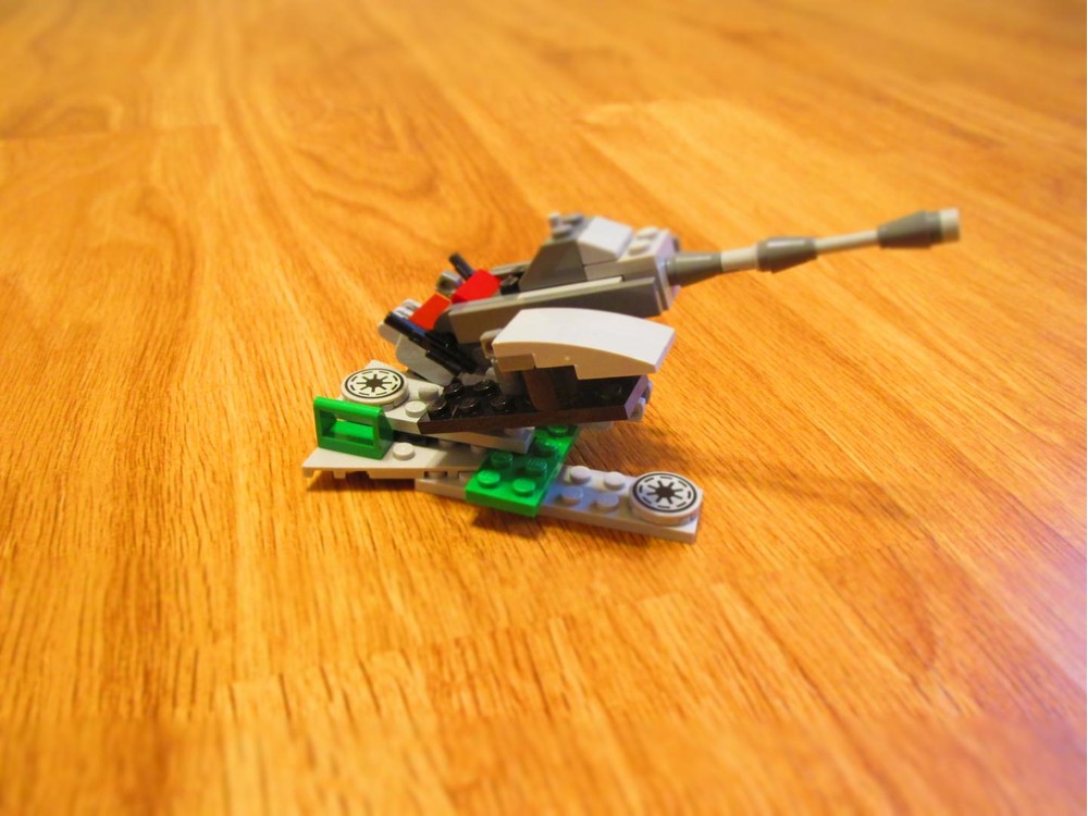 LEGO MOC 8014 alt. Anti-Aircraft cannon by Nilsson LEGO Engineering ...